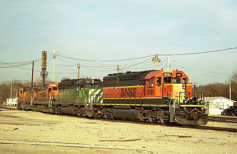 BNSF'S East Thomas Yard